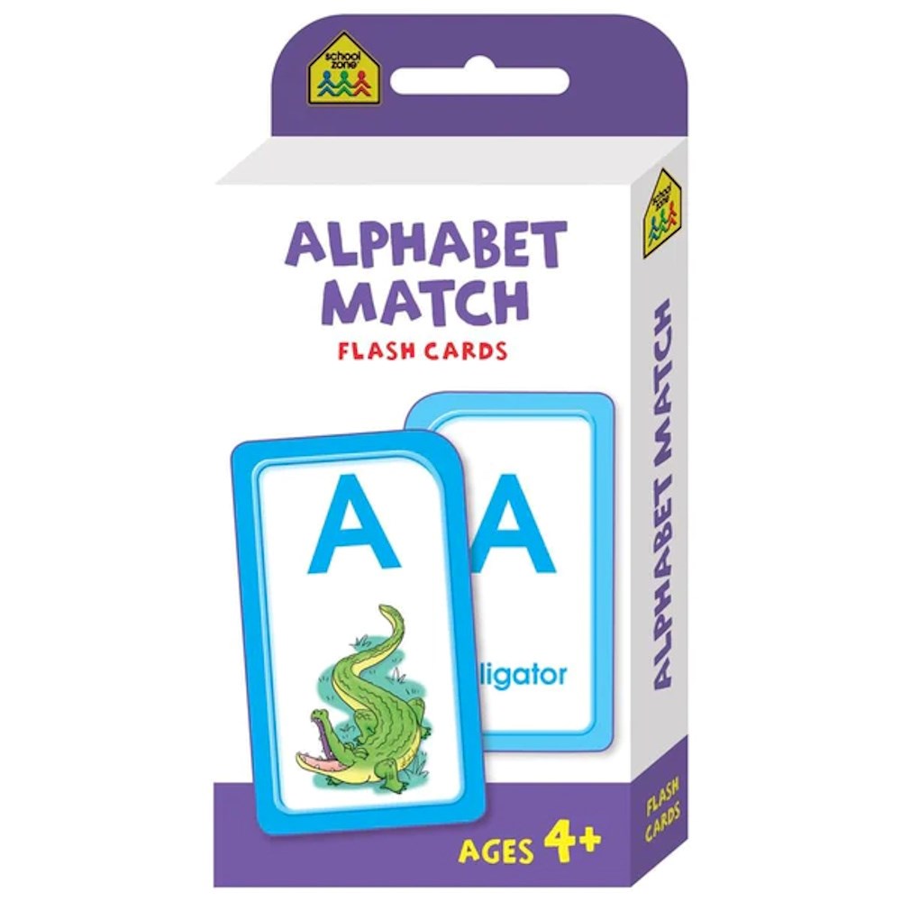 School Zone Alphabet Match Flash Cards – The School Shop NZ