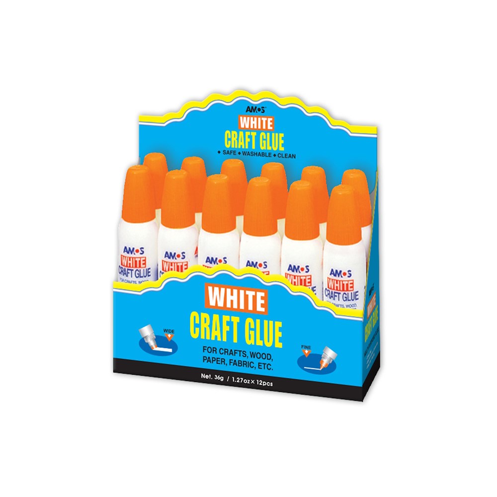 Craft Glue White 34ml – The School Shop NZ