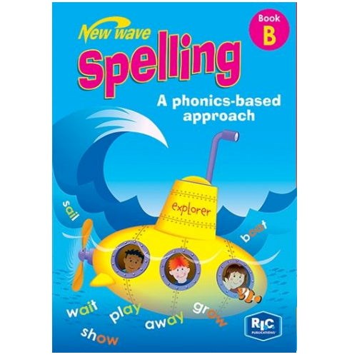 New Wave Spelling Workbook B- Ages 6-7 – The School Shop NZ