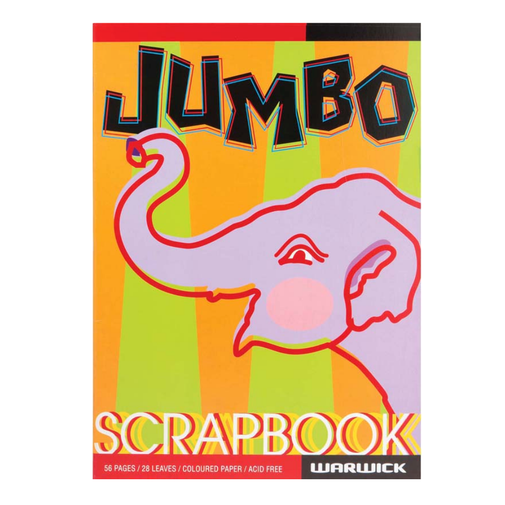 Warwick Jumbo Coloured Leaf Scrapbook – The School Shop NZ
