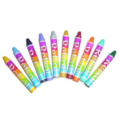 Retsol Soft Crayons Wrapped - Mixed Bundle Of 10 – The School Shop NZ