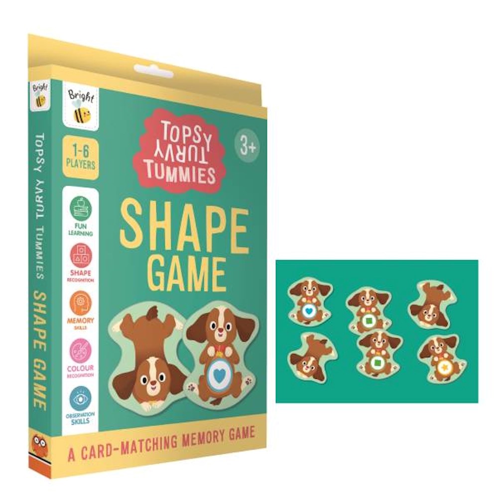 Topsy Turvy Tummies Shape Game – The School Shop NZ