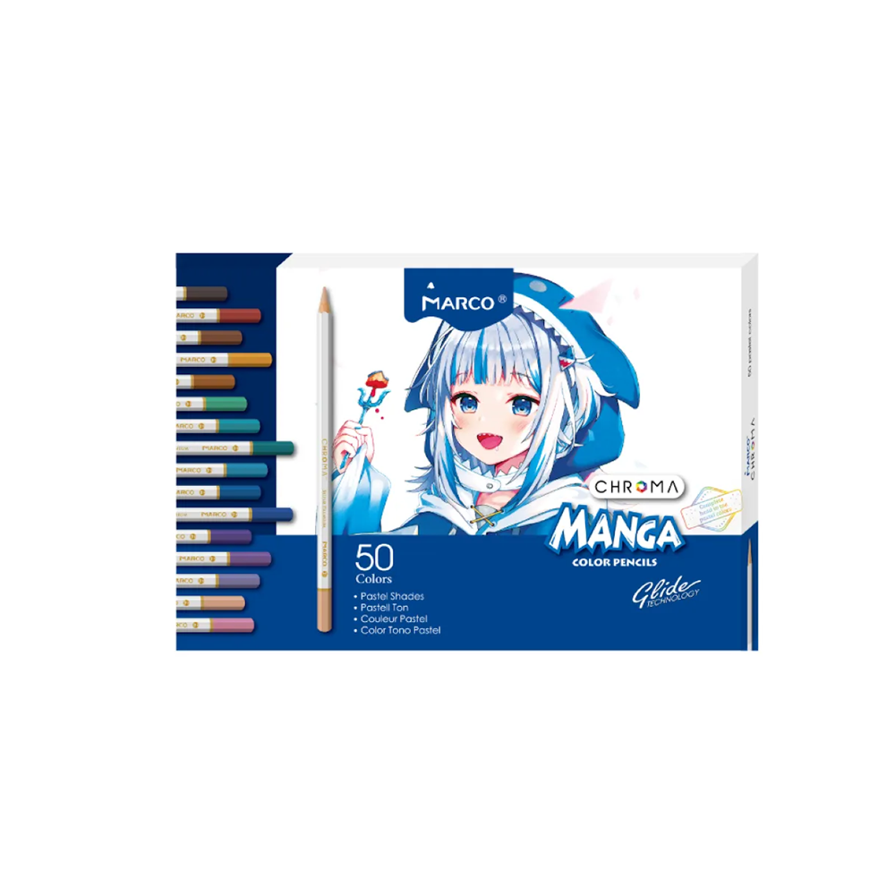 Marco Chroma Coloured Pencil Set 50 – The School Shop NZ