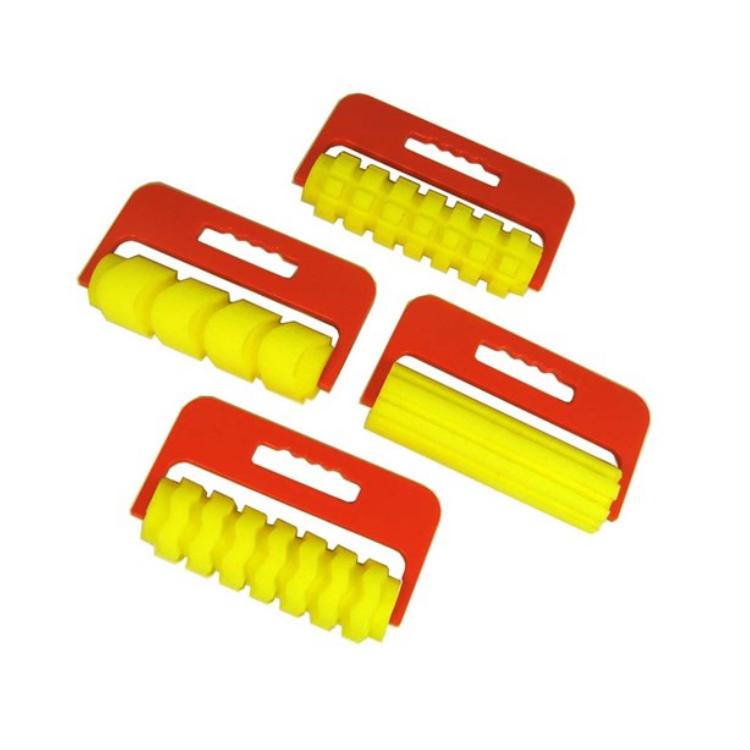 Giant Pattern Rollers - Set Of 4 Different Patterns – The School Shop NZ