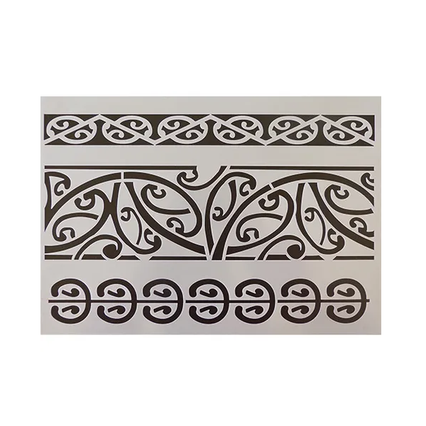 A4 Maori Designs Stencil – The School Shop NZ
